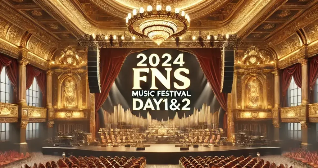 2024FNS歌謡祭(12/4・12/11)出演者と歌唱曲紹介！注目コラボ・メドレーもチェック